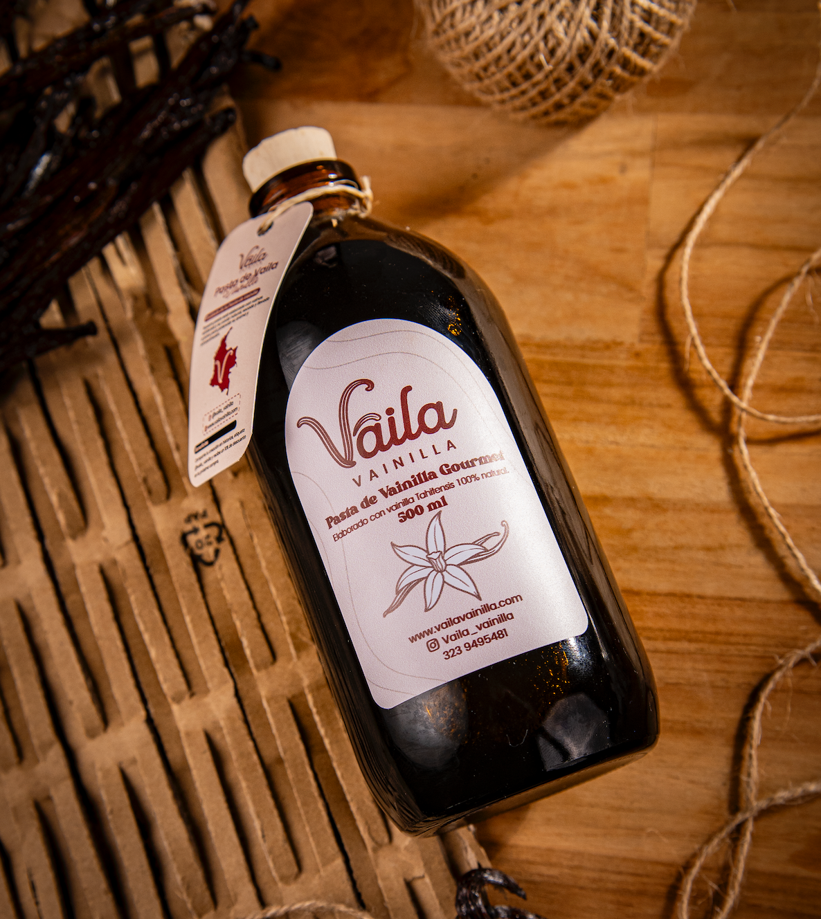 500 ml - Pasta de Vainilla Vaila